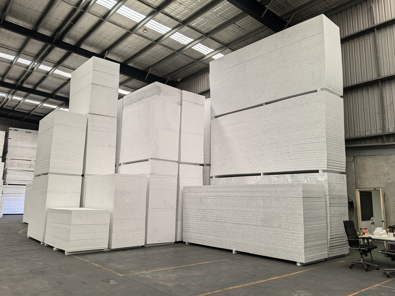 YouLi EPS Cutting Line Works In Australia On Nov. 2024